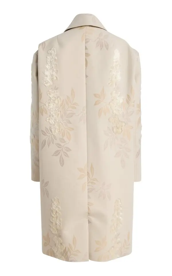 KALLMEYER Lucien Cotton-blend Jacquard Car Coat