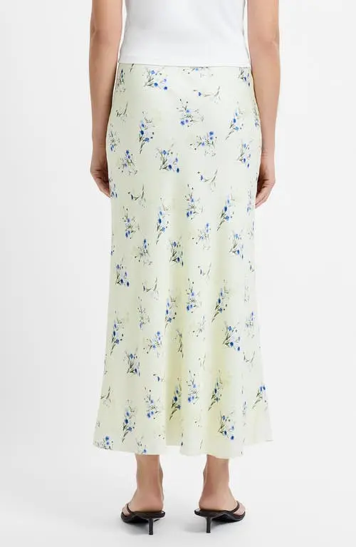 French Connection Floral Bias Cut Midi Skirt