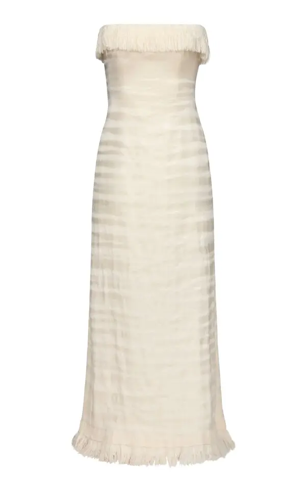 FFORME Paloma Fringed Maxi Dress