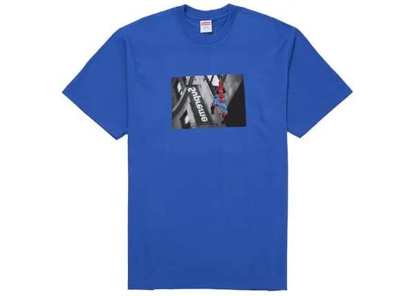 Supreme Spiderman Tee Shirt - Royal
