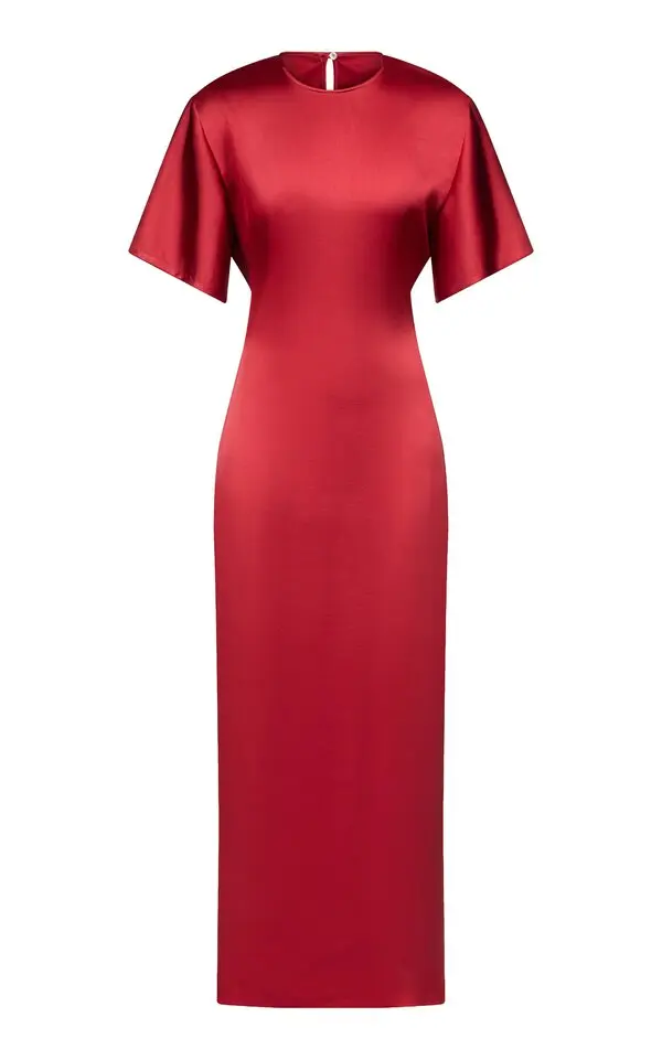 FFORME Imogen Seamless T-shirt Maxi Dress - Red