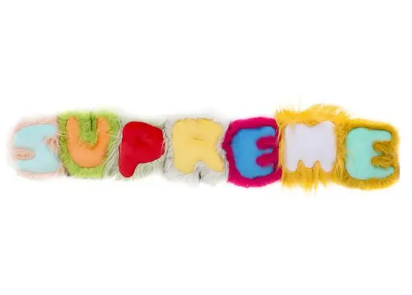 Supreme Faux Fur Pillow - Multicolor