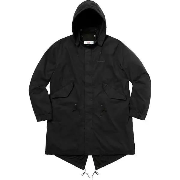 Supreme Akira Fishtail Parka Jacket - Black