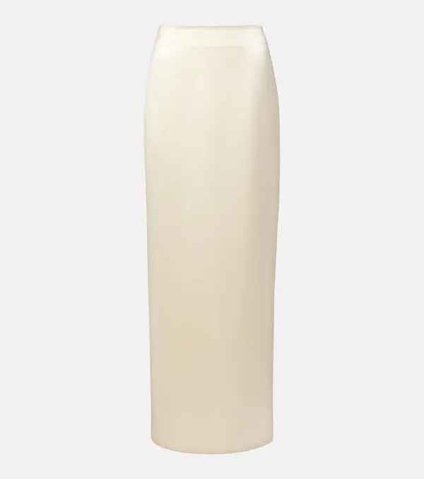 THE ROW Kiernan Silk Satin Maxi Skirt