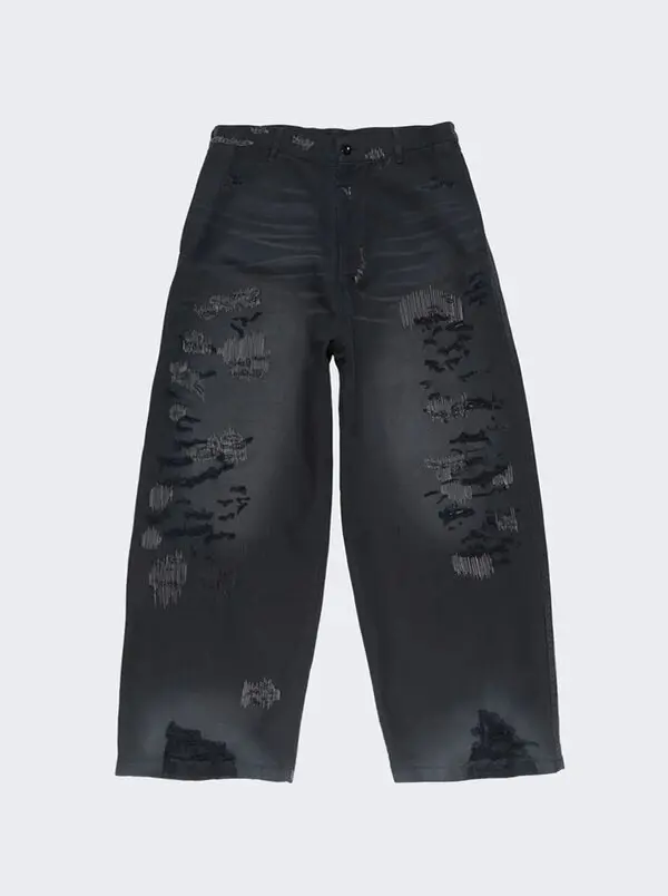 Acne Studios Mended Trousers - Black