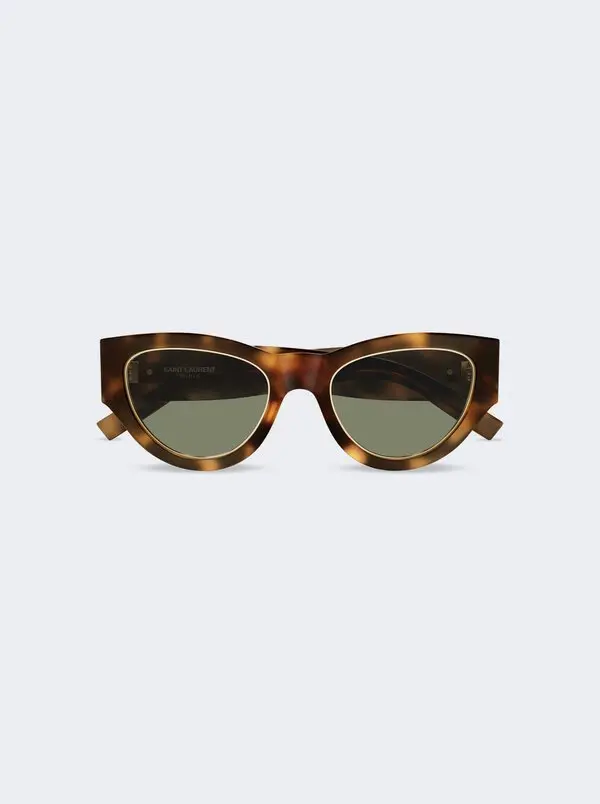 Saint Laurent Sl M94 Sunglasses - Brown
