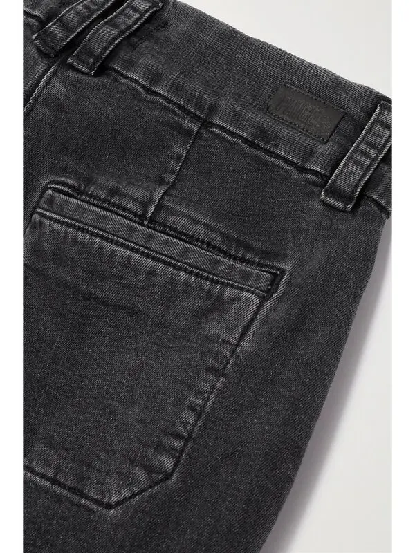Paige Dion High-rise Flared Cargo Jeans