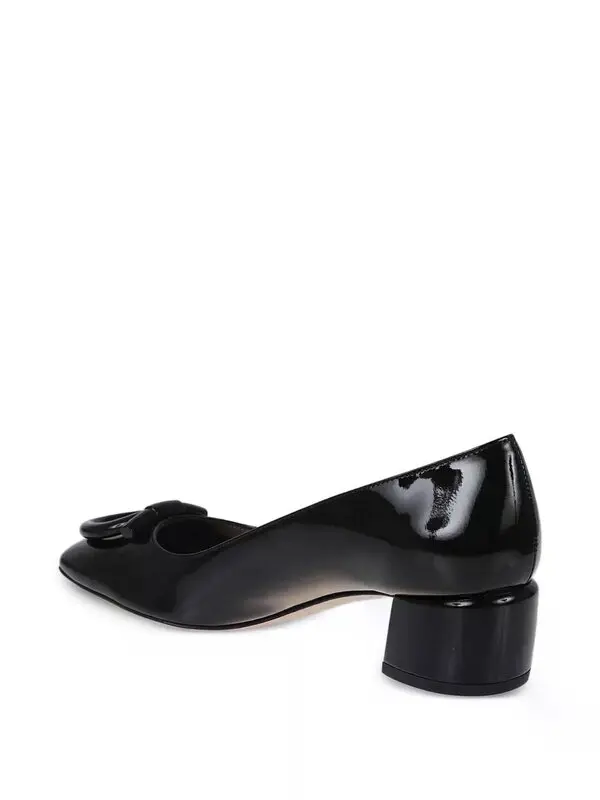 FERRAGAMO Gancini Leather Pumps