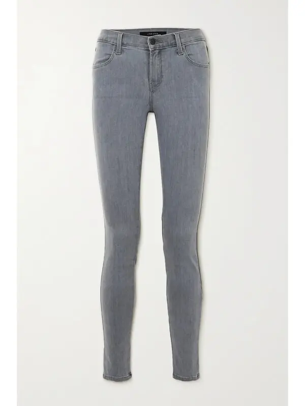 J Brand Sophia Mid-rise Skinny Jeans