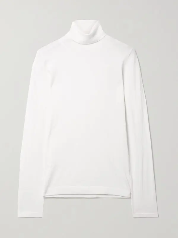 Brunello Cucinelli Cashmere And Silk-blend Turtleneck Sweater