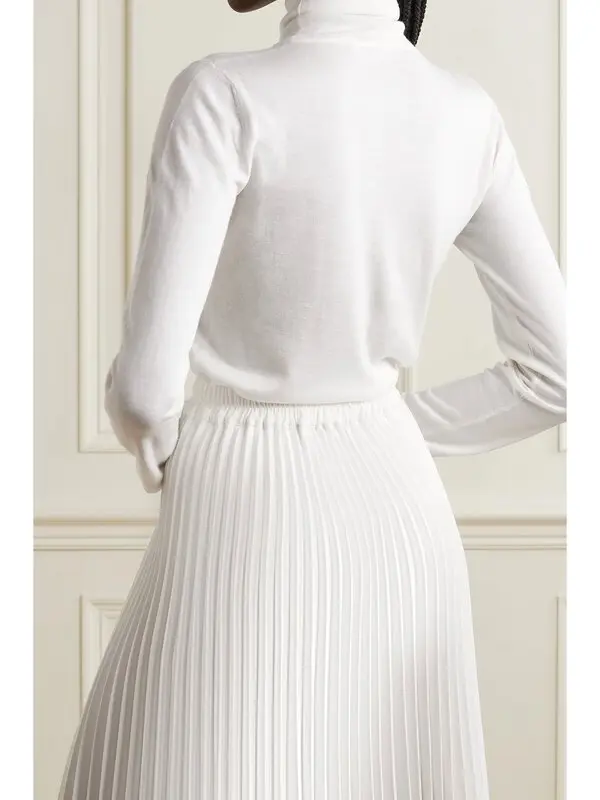Brunello Cucinelli Cashmere And Silk-blend Turtleneck Sweater