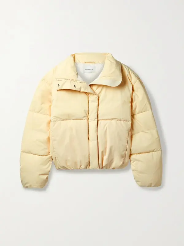 Magda Butrym Cropped Quilted Shell Down Jacket