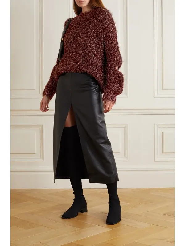 Stella McCartney Oversized Cutout Knitted Sweater