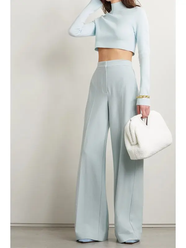 Lapointe Cropped Stretch-knit Top