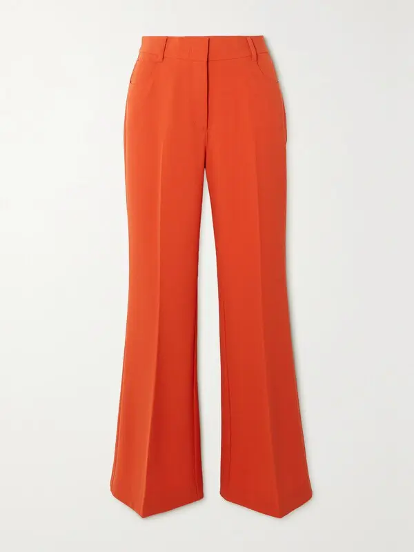 Stella McCartney Cropped Flared Twill Pants