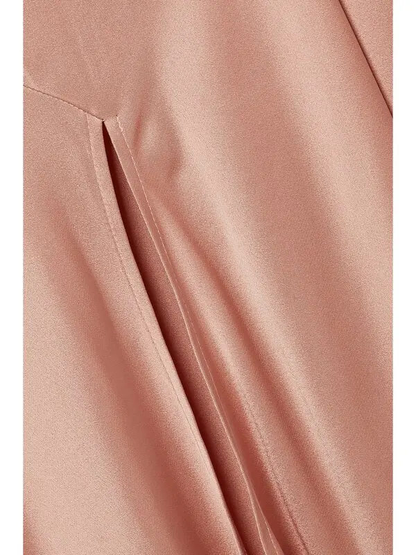 Lapointe Draped Satin Gown