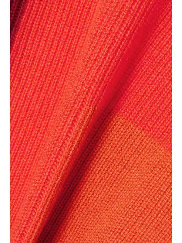 Akris Ribbed Intarsia Cape