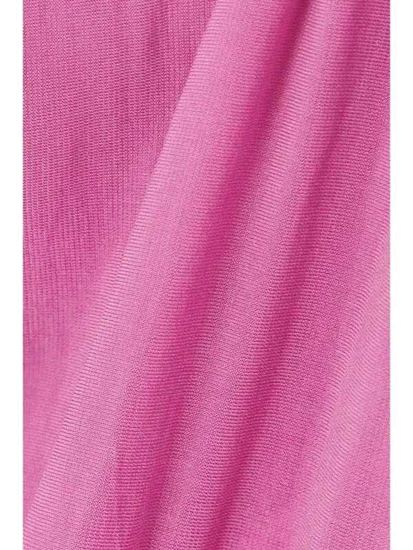 Rick Owens Prong Strapless Ruched Cutout Top