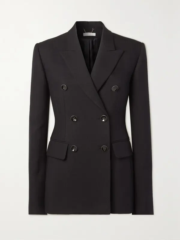 Chloé Wool, Silk, And Cashmere-blend Blazer
