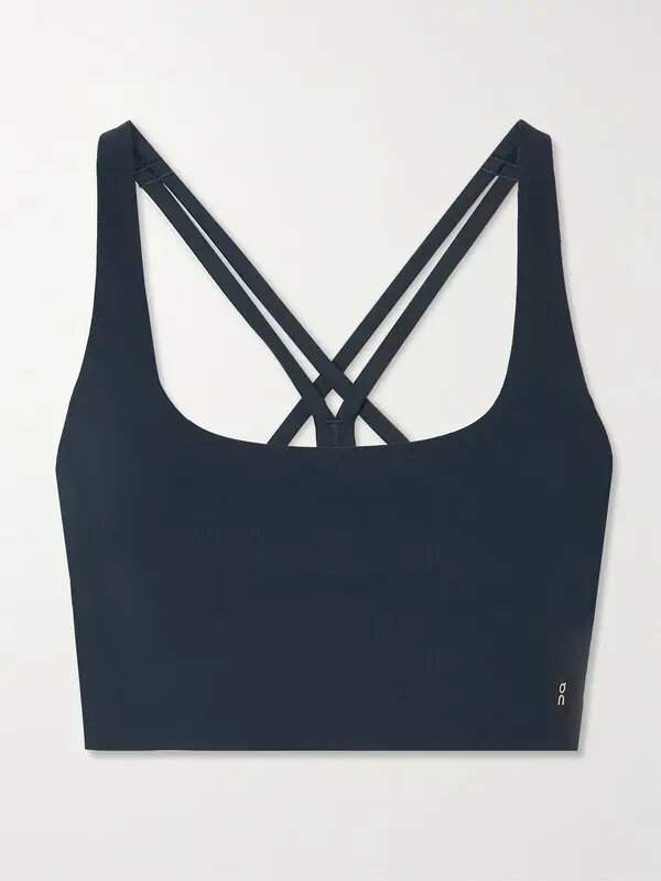 On Studio Recycled Sports Bra - Blue