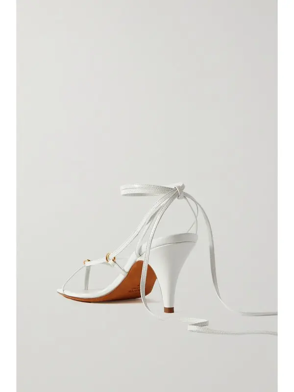 Khaite Marion Leather Sandals
