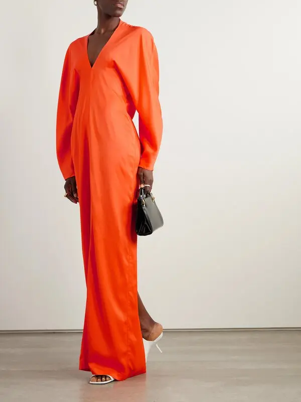 FERRAGAMO Stretch-satin Gown