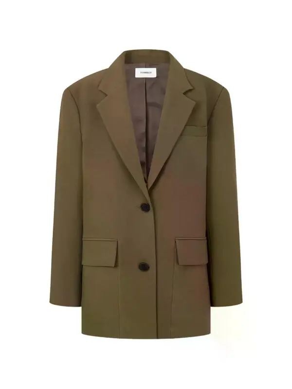 STUDIO TOMBOY Single-breasted Jacket - Green