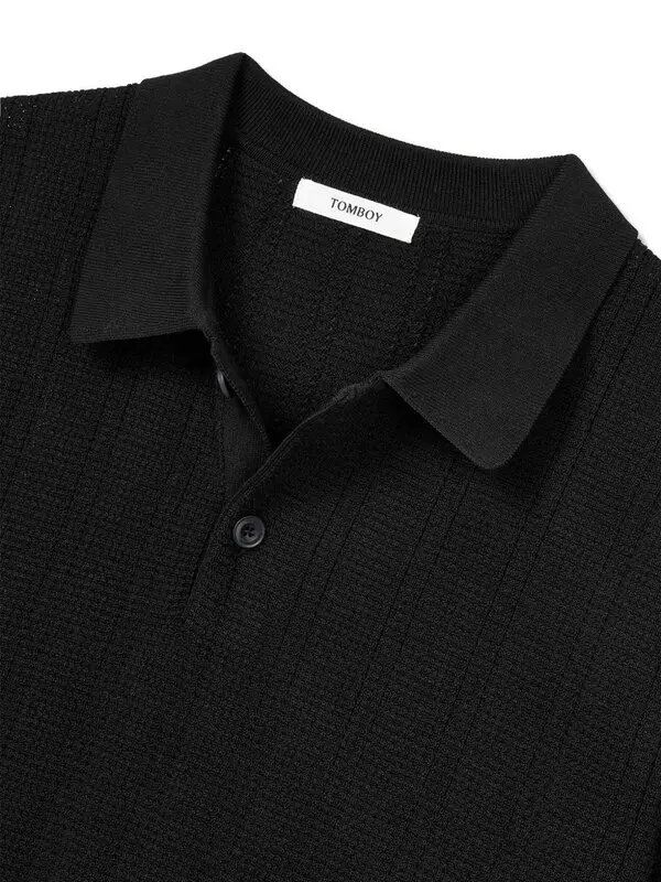 STUDIO TOMBOY Collared Polo Shirt