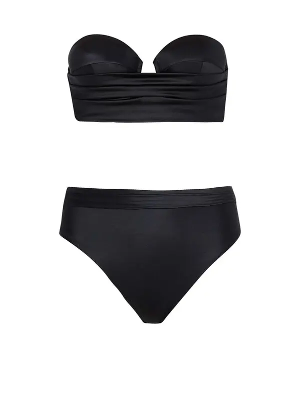 Balmain Two-piece Swimsuit - Black
