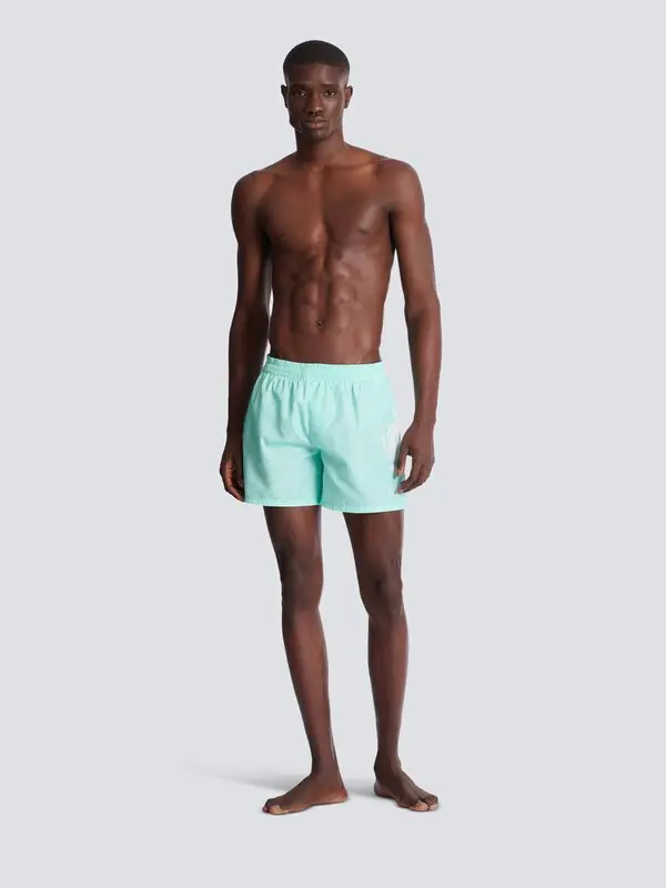 Balmain Swim Shorts - Green
