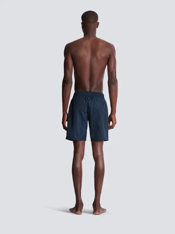 Balmain Swim Shorts With Logo