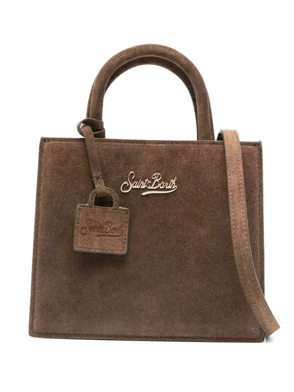 MC2 SAINT BARTH Suede Mini Shopper Bag