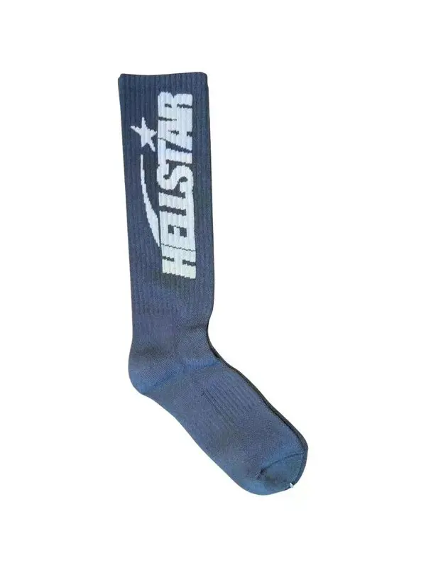 HELLSTAR Logo Ribbed Socks - Grey
