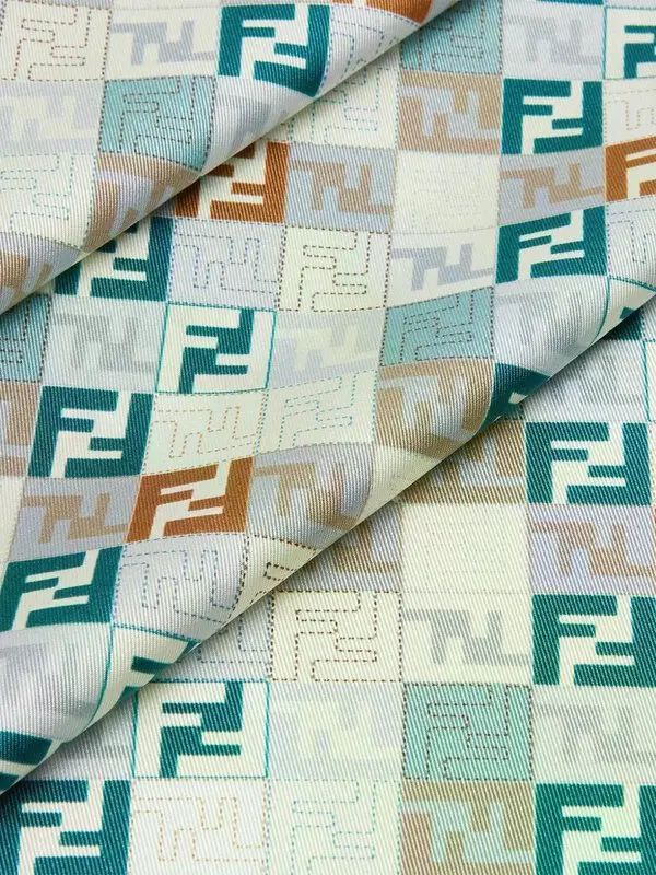 Fendi Ff-pattern Scarf - Blue