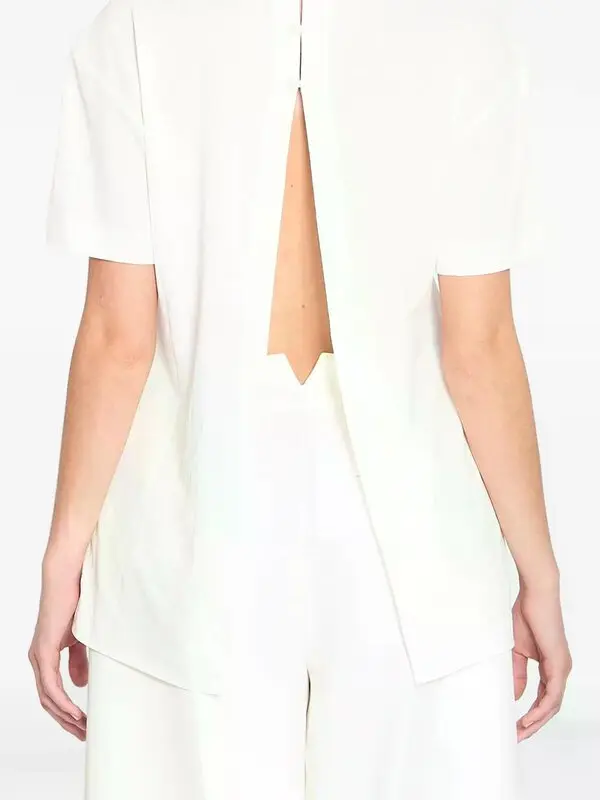 Jacquemus Paper Effect Ventadou T-shirt - White