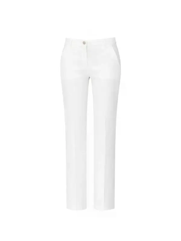 Pinko Straight-leg Trousers - White