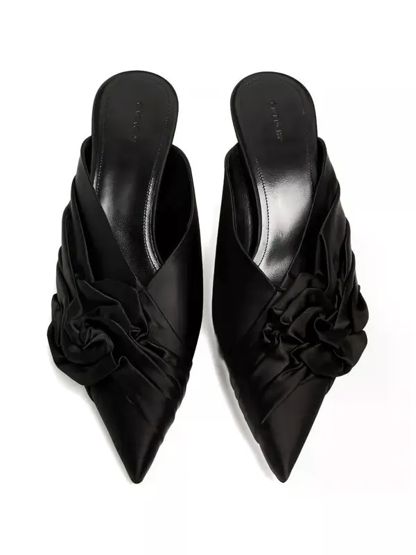 Givenchy Twist Rose Detail Mules