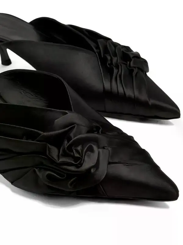 Givenchy Twist Rose Detail Mules