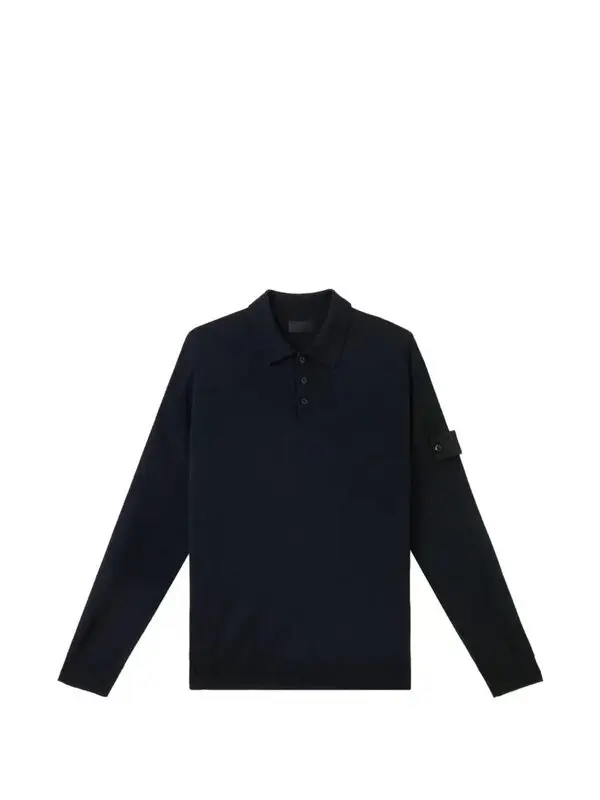 Stone Island Long-sleeve Polo Shirt