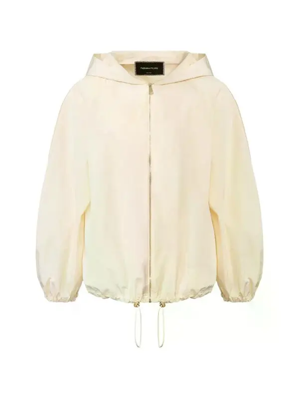 Fabiana Filippi Hooded Drawstring Coat