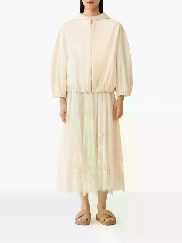 Fabiana Filippi Hooded Drawstring Coat