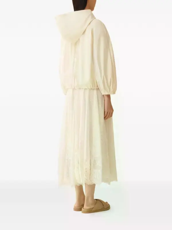 Fabiana Filippi Hooded Drawstring Coat