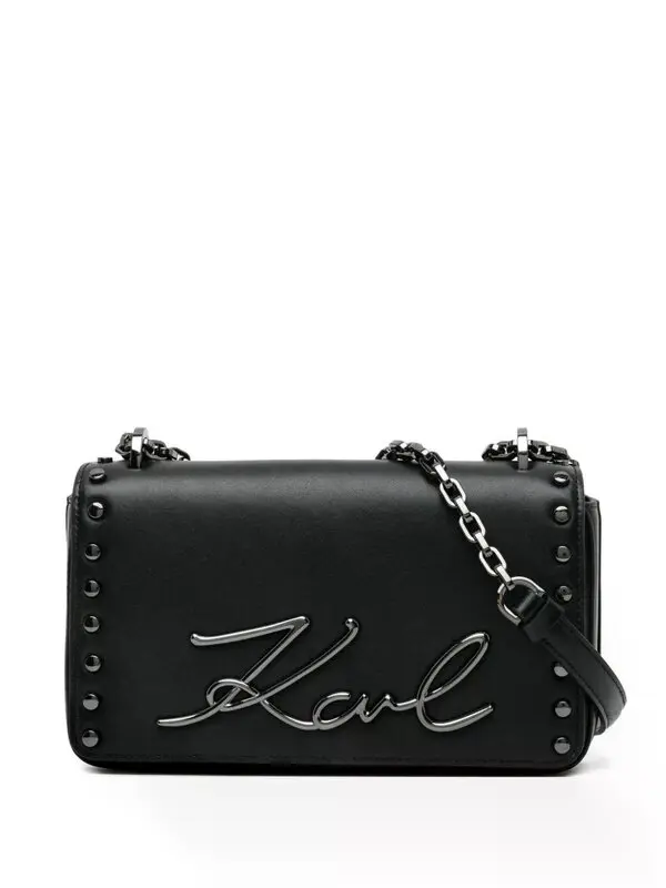 Karl Lagerfeld Signature Chain Crossbody Bag