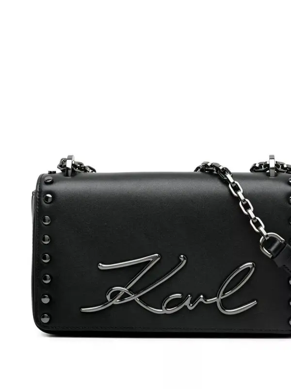 Karl Lagerfeld Signature Chain Crossbody Bag