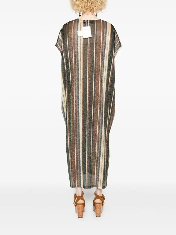 SIYU Striped Zoe Kaftan Dress - Multi