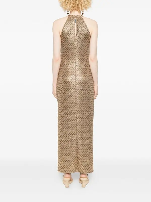 SIYU Tallis Long Dress - Brown