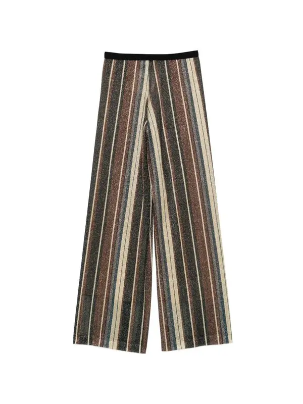 SIYU Striped Wide-leg Trousers - Multi
