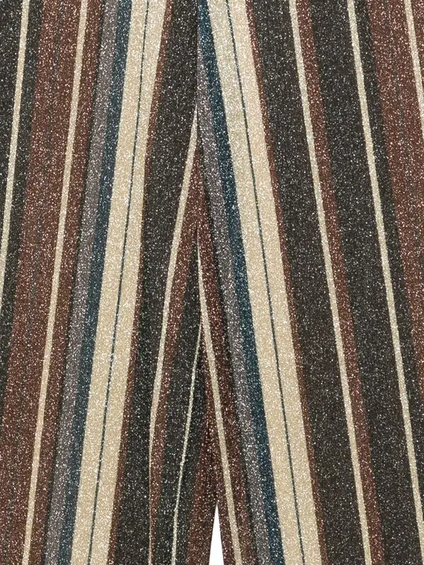SIYU Striped Wide-leg Trousers - Multi