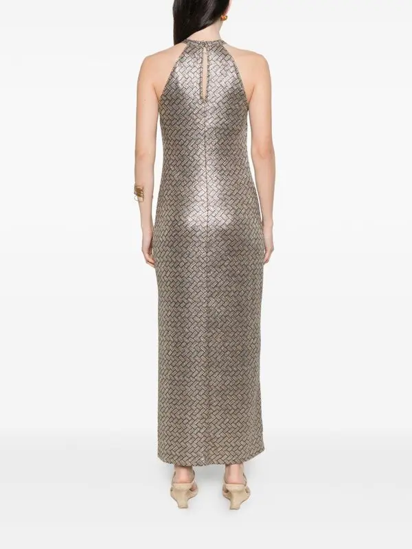 SIYU Tallis Long Dress - Brown