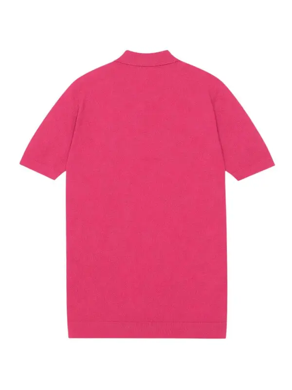 John Smedley Polo Roth - Pink